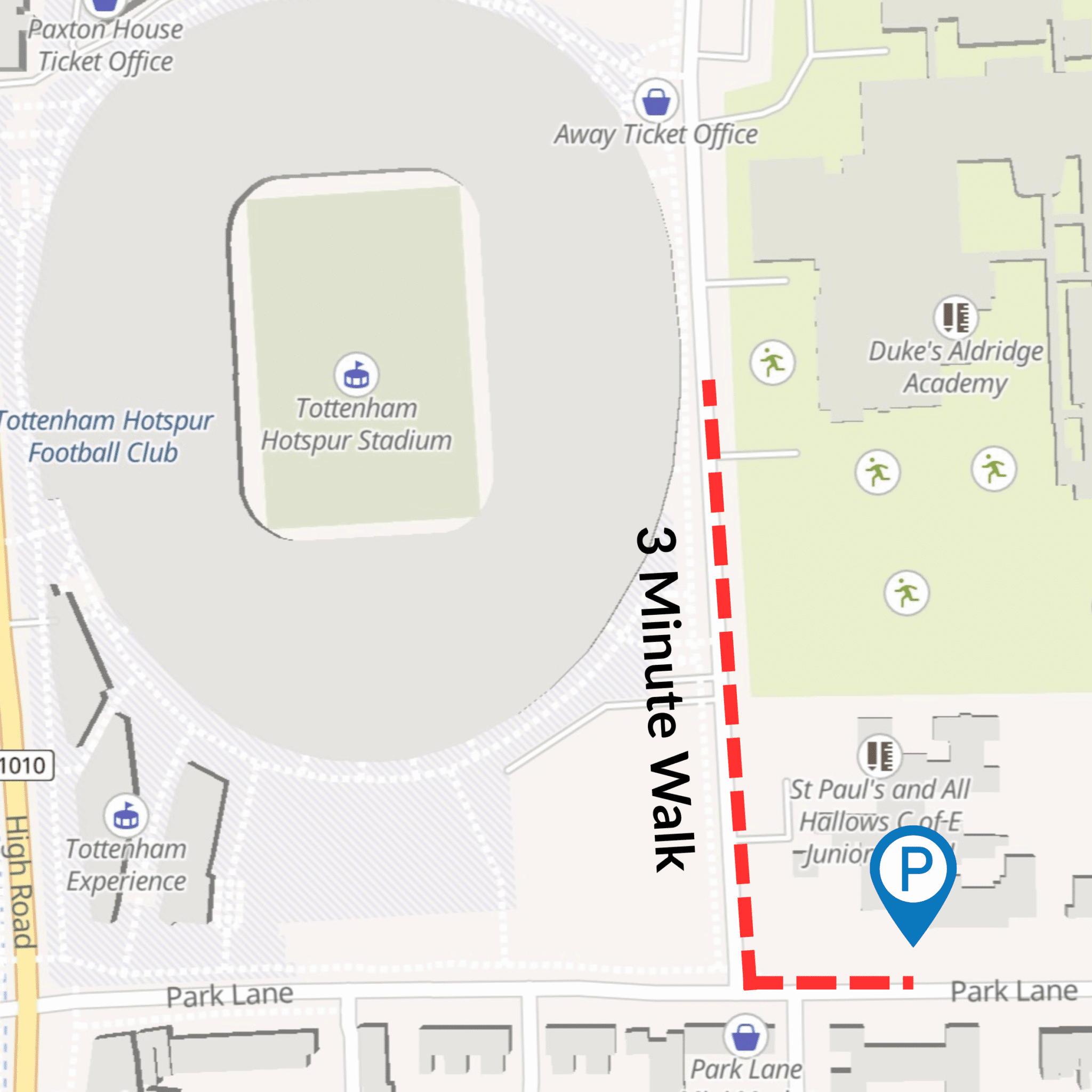 Match Day And Event Parking | Tottenham Hotspurs Stadium