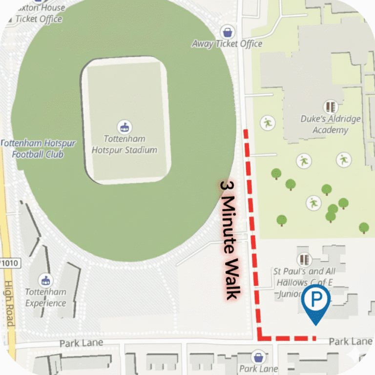 Concert Parking at Tottenham Hotspur Stadium | Book Now